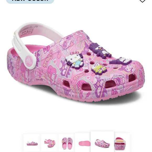 CROCS | Shoes | Hello Kitty Crocs J6w8 | Poshmark